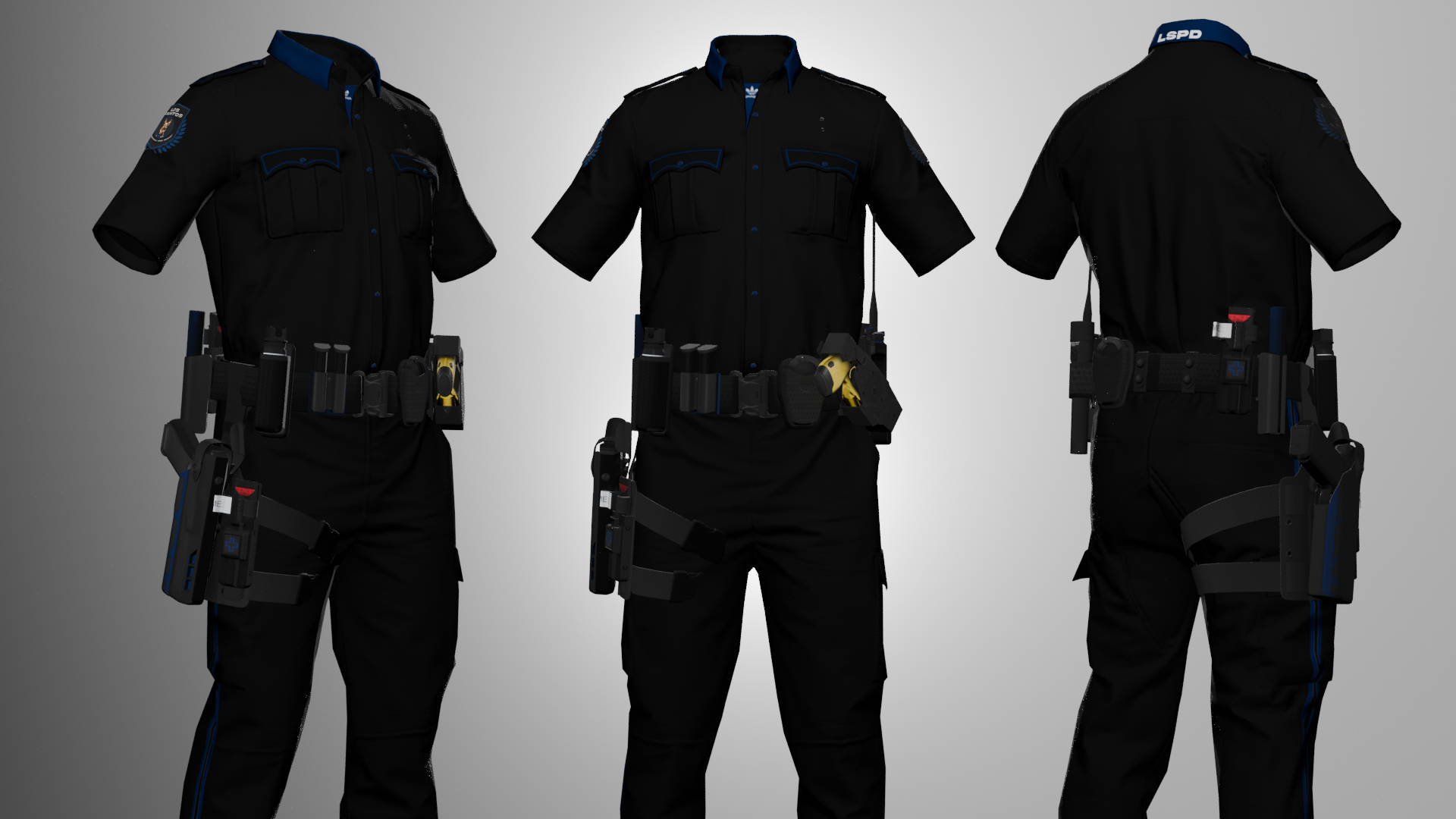 RedLine Developments | [Add-On] LSPD Clothing Pack