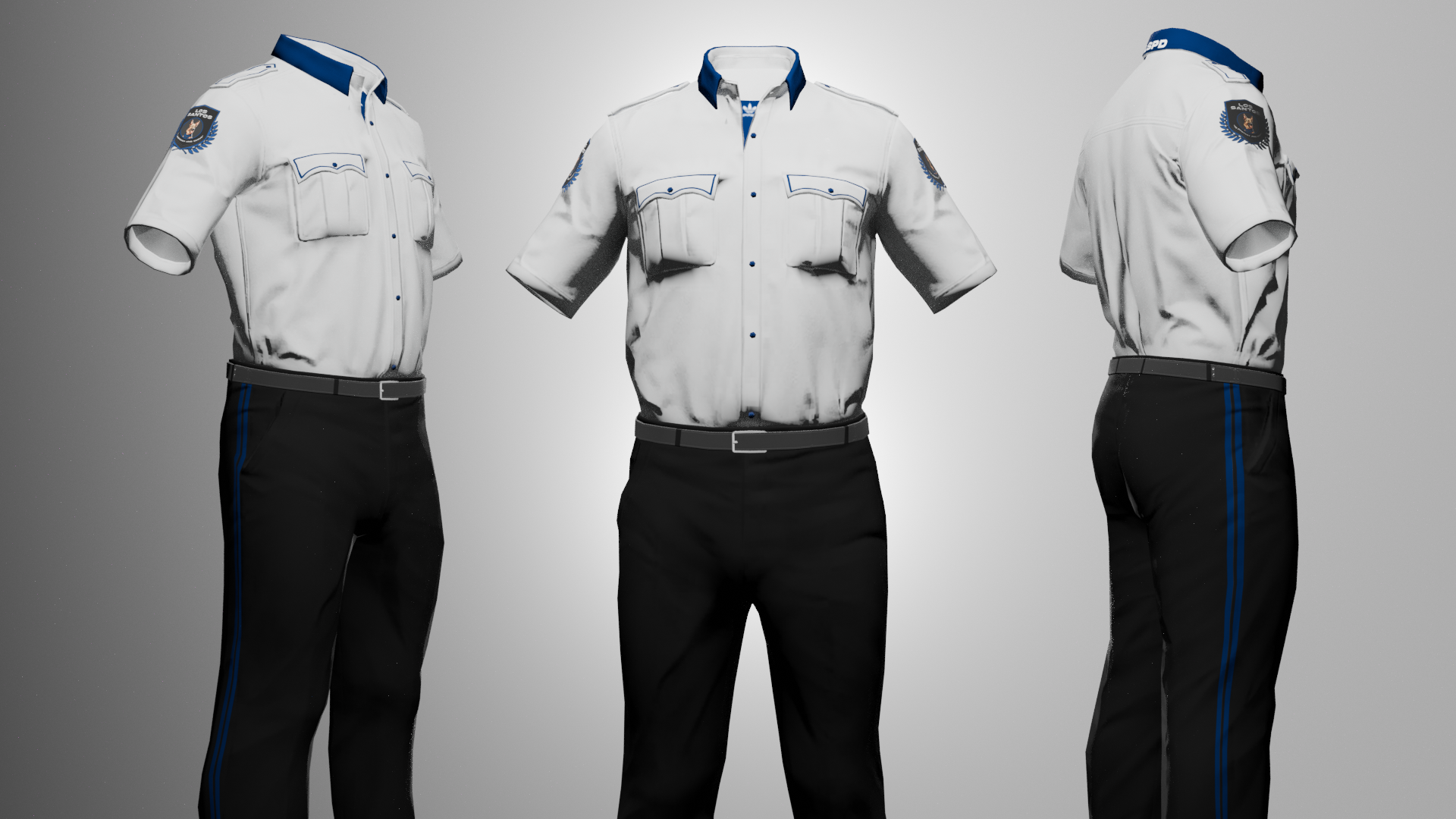 RedLine Developments | [Add-On] LSPD Clothing Pack