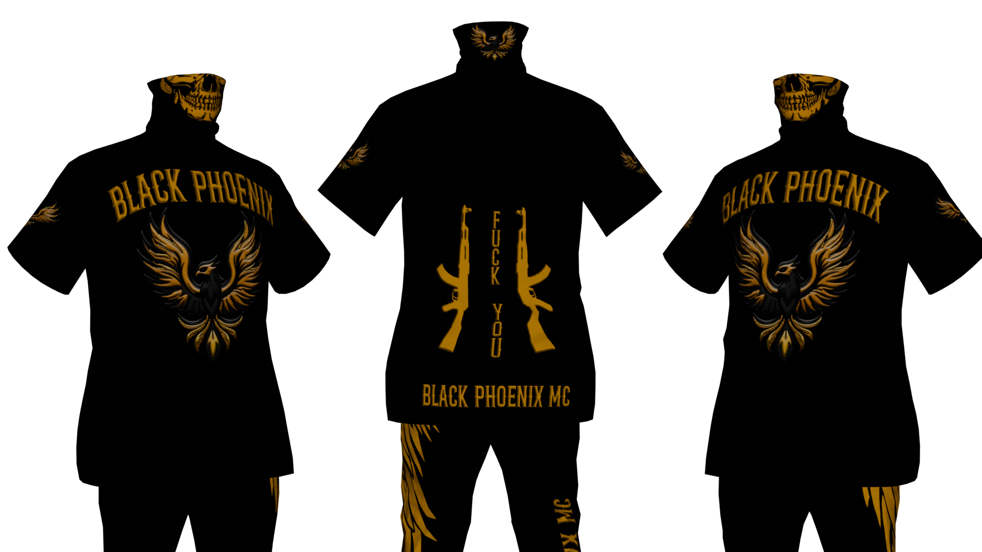 RedLine Developments | BLACK PHOENIX MC PACK