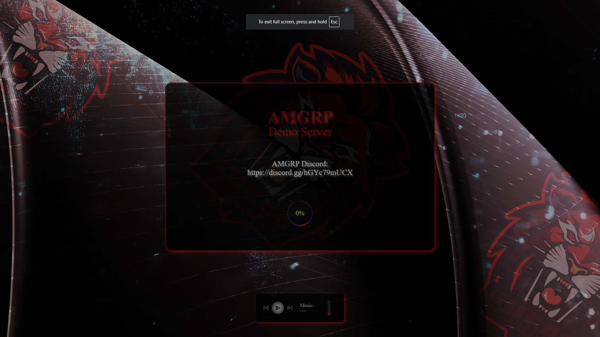 AMG | AMG Loading Screen