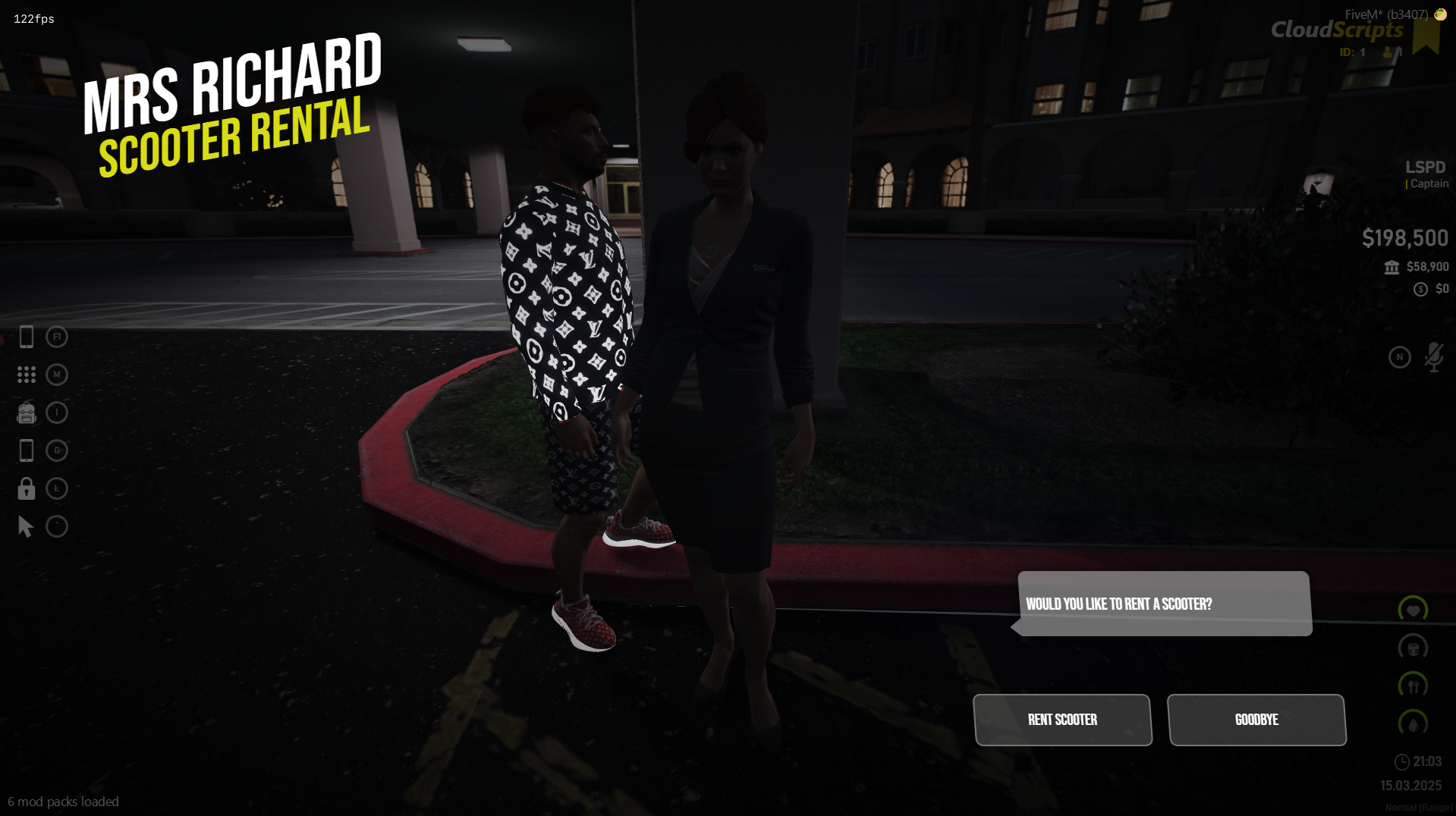 CloudScripts · NPC INTERACT - STANDALONE GRAND RP STYLE