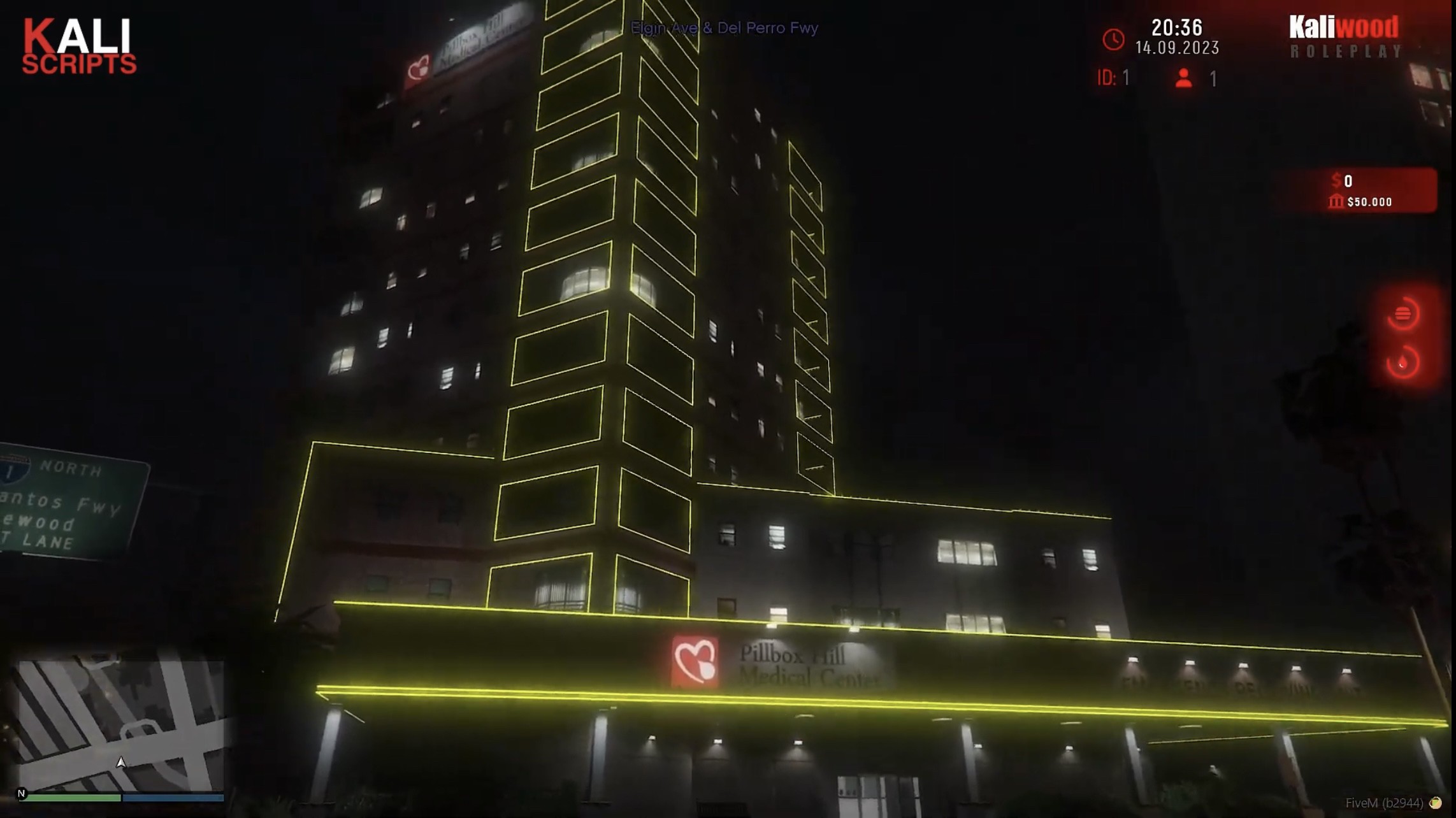 CloudScripts · PILLBOX Lighting (FiveM)