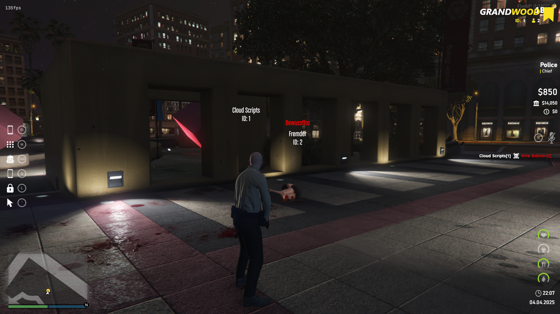 CloudScripts · ADMIN KILLFEED - ESX