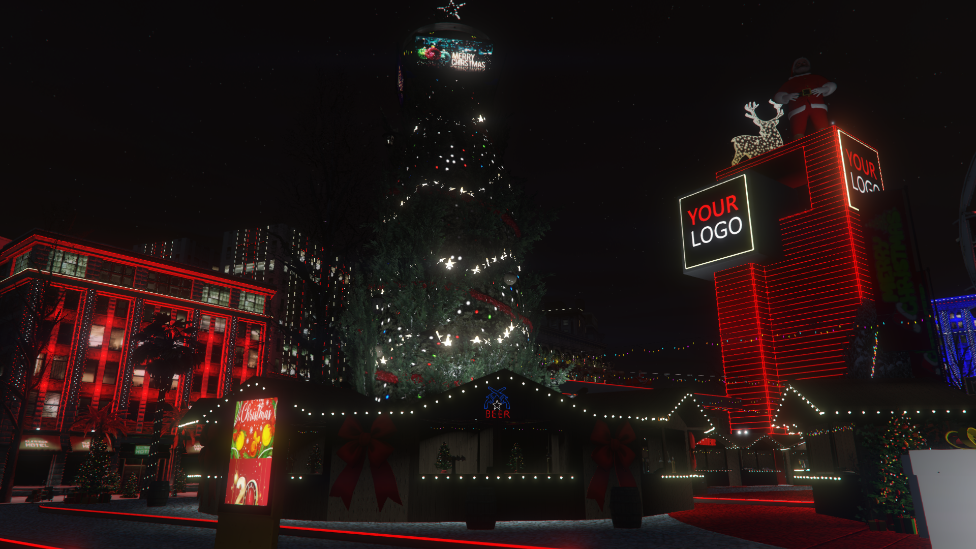 CloudScripts · Christmas Map 2024/25 (FiveM)