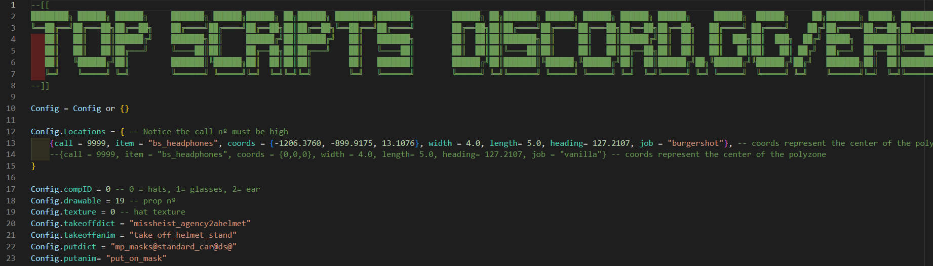 Top+ Scripts | DRIVE THRU [QBCORE]