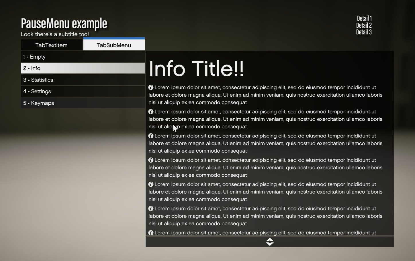 manups4e | ScaleformUI - (Help the Dev version)