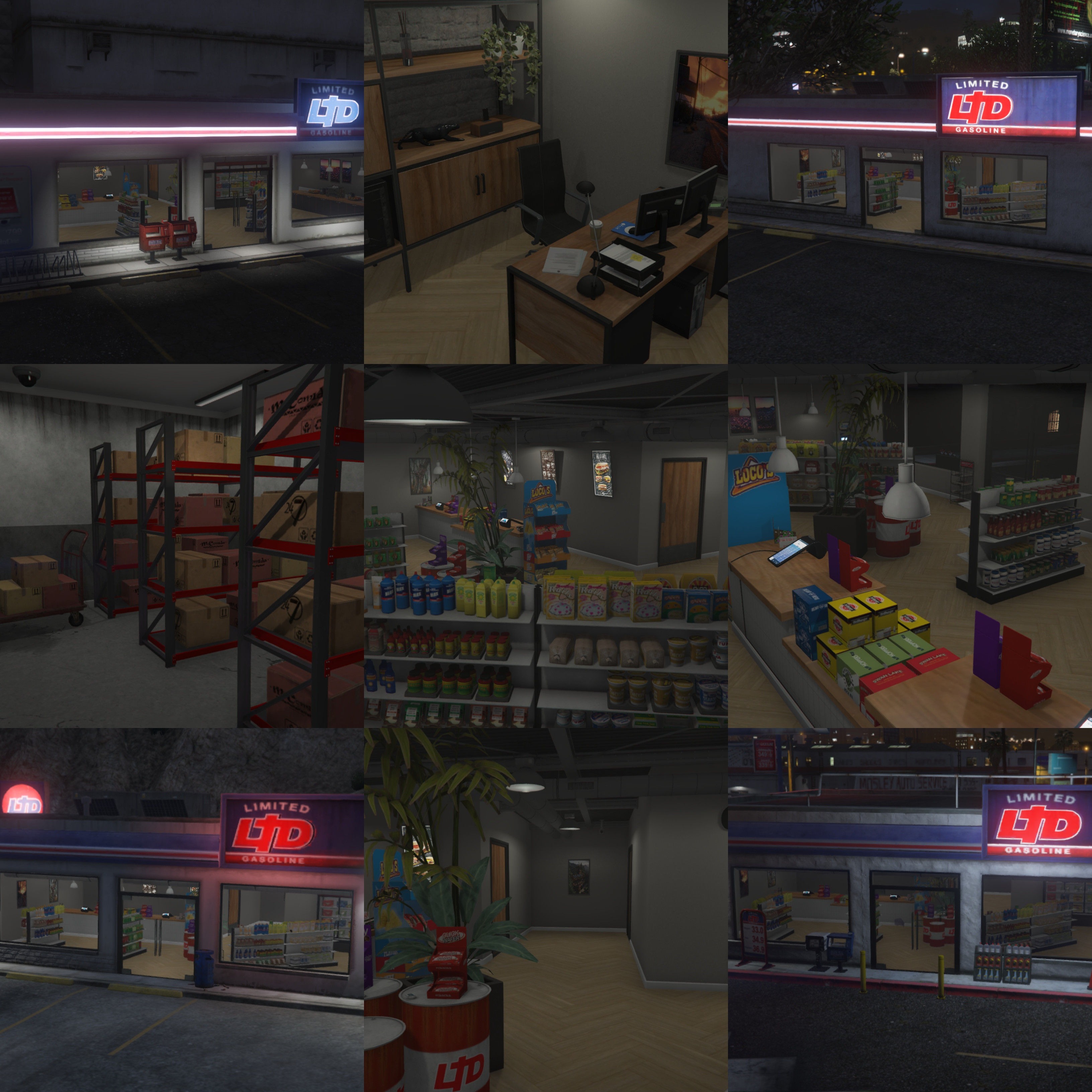 T1JNES3D | LTD Gasstation