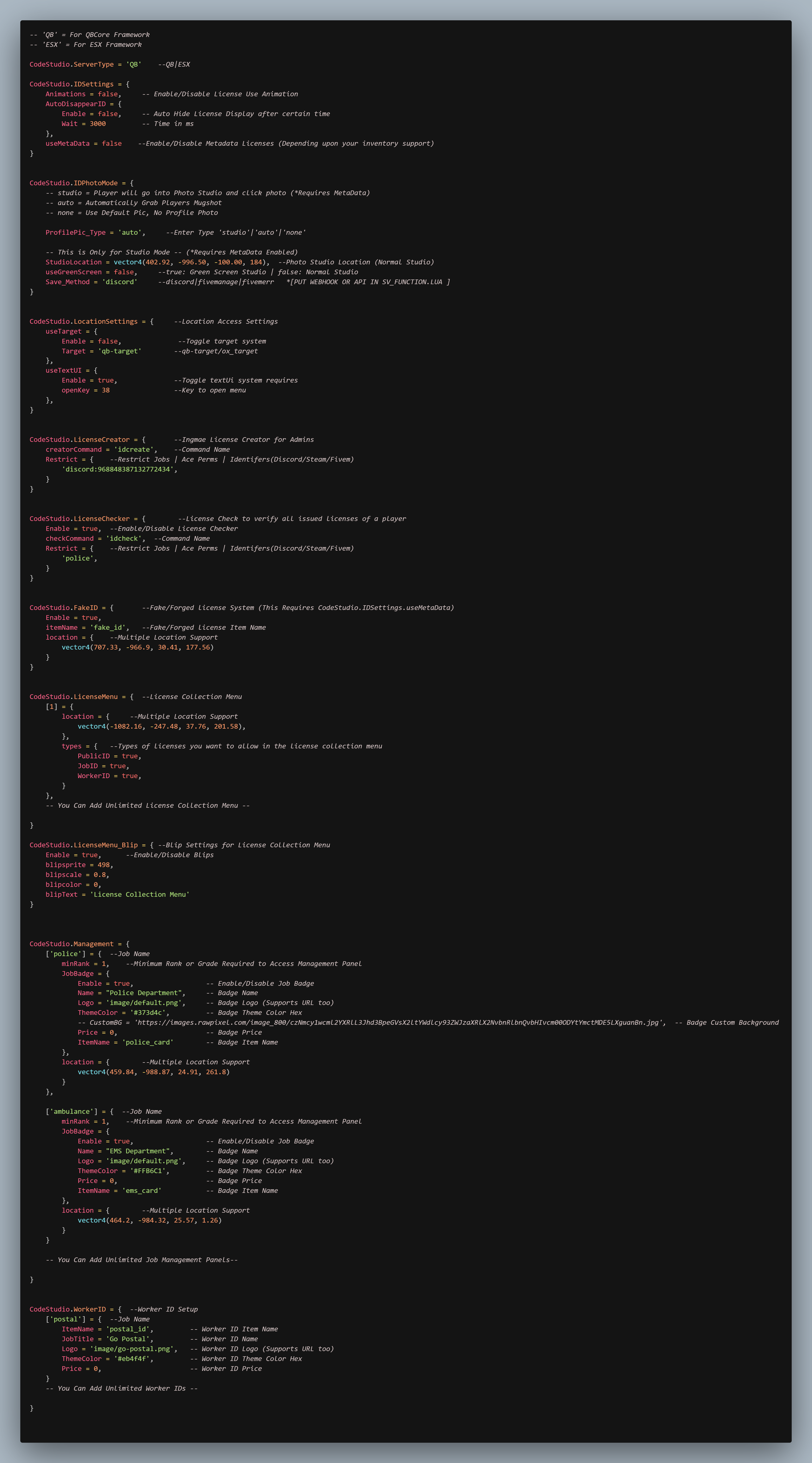 Code Studio | Ultimate License System - License Creator | PRO