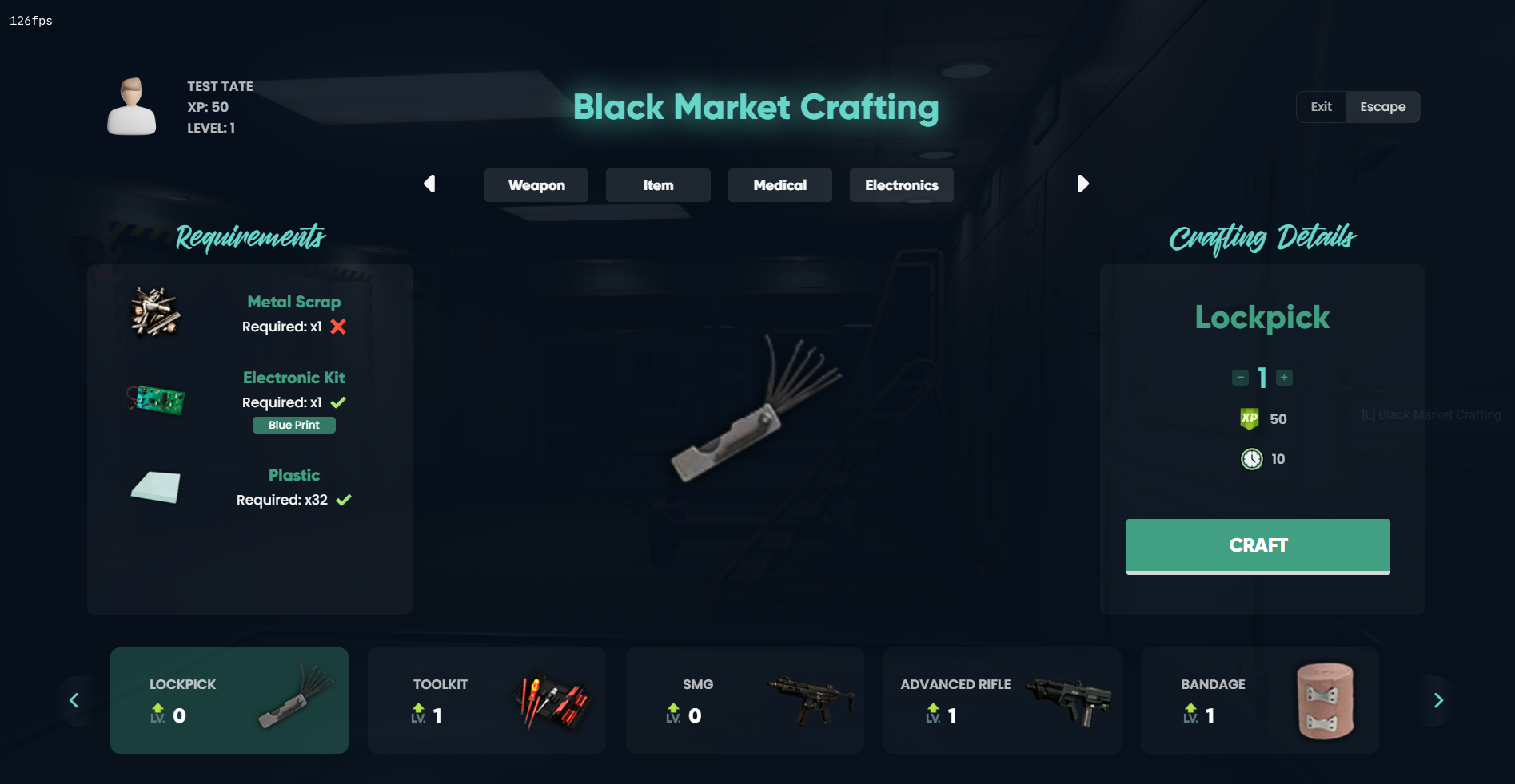 Code Studio | Modern Crafting | Portable Crafting Stations + Levels