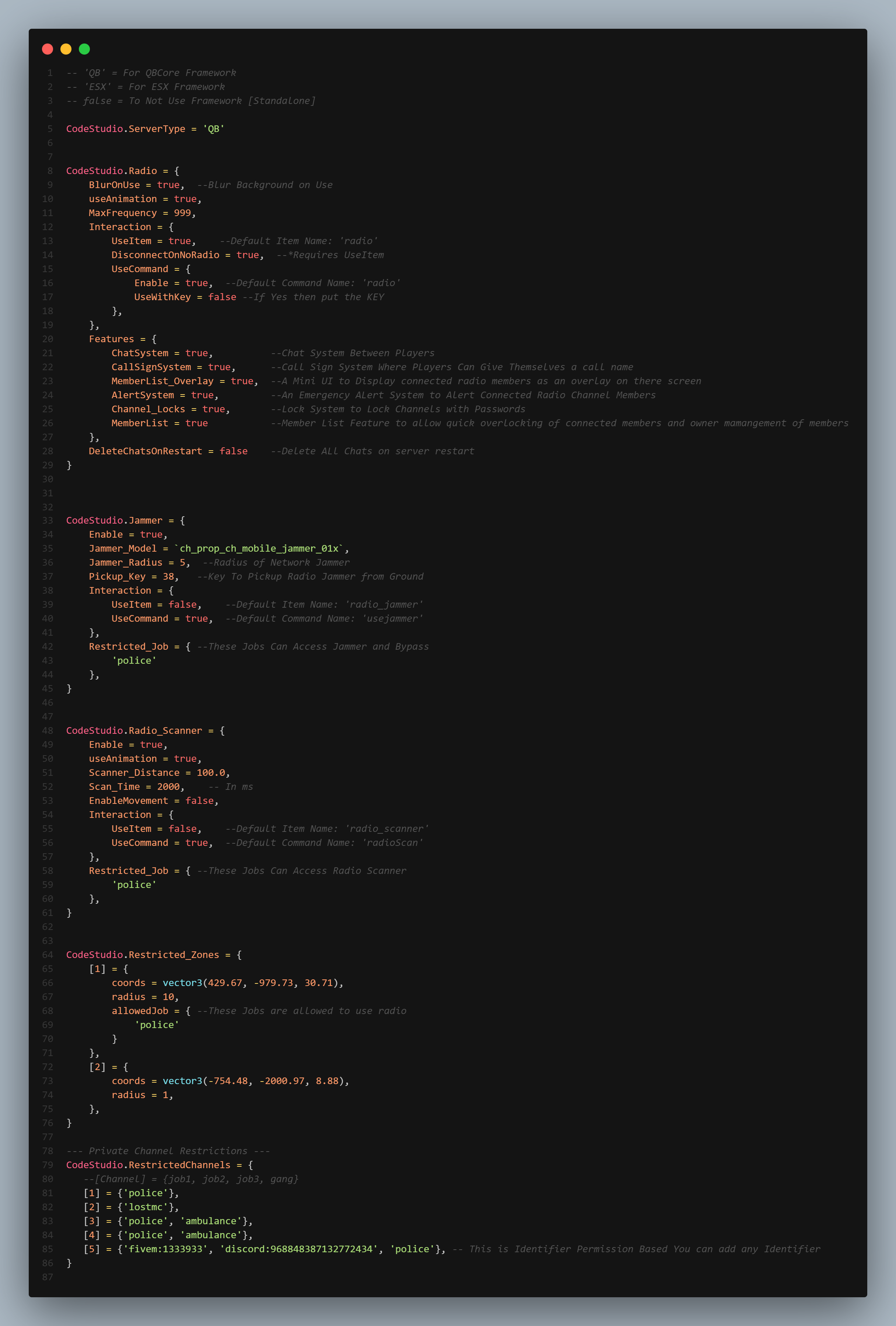 Code Studio | Advanced Radio | Walkie Talkie