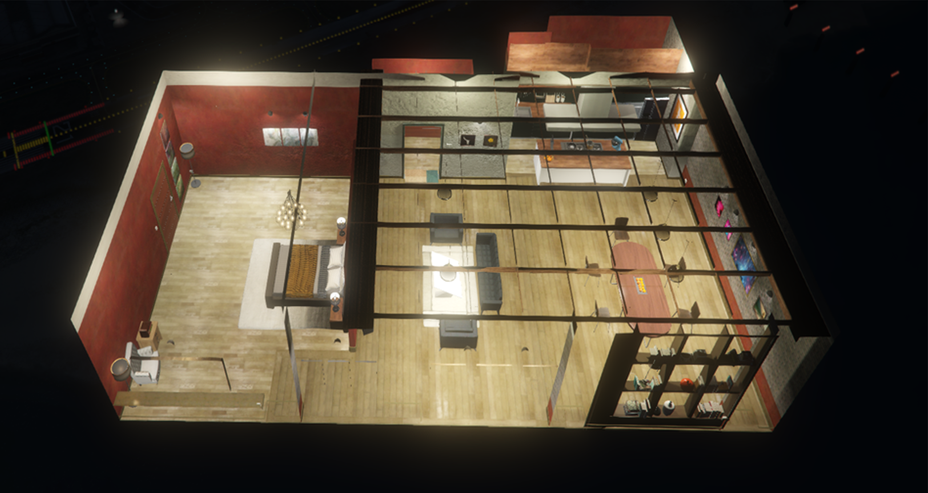 Max Creations | FURNISHED INTERIOR SHELL PACK OF 4