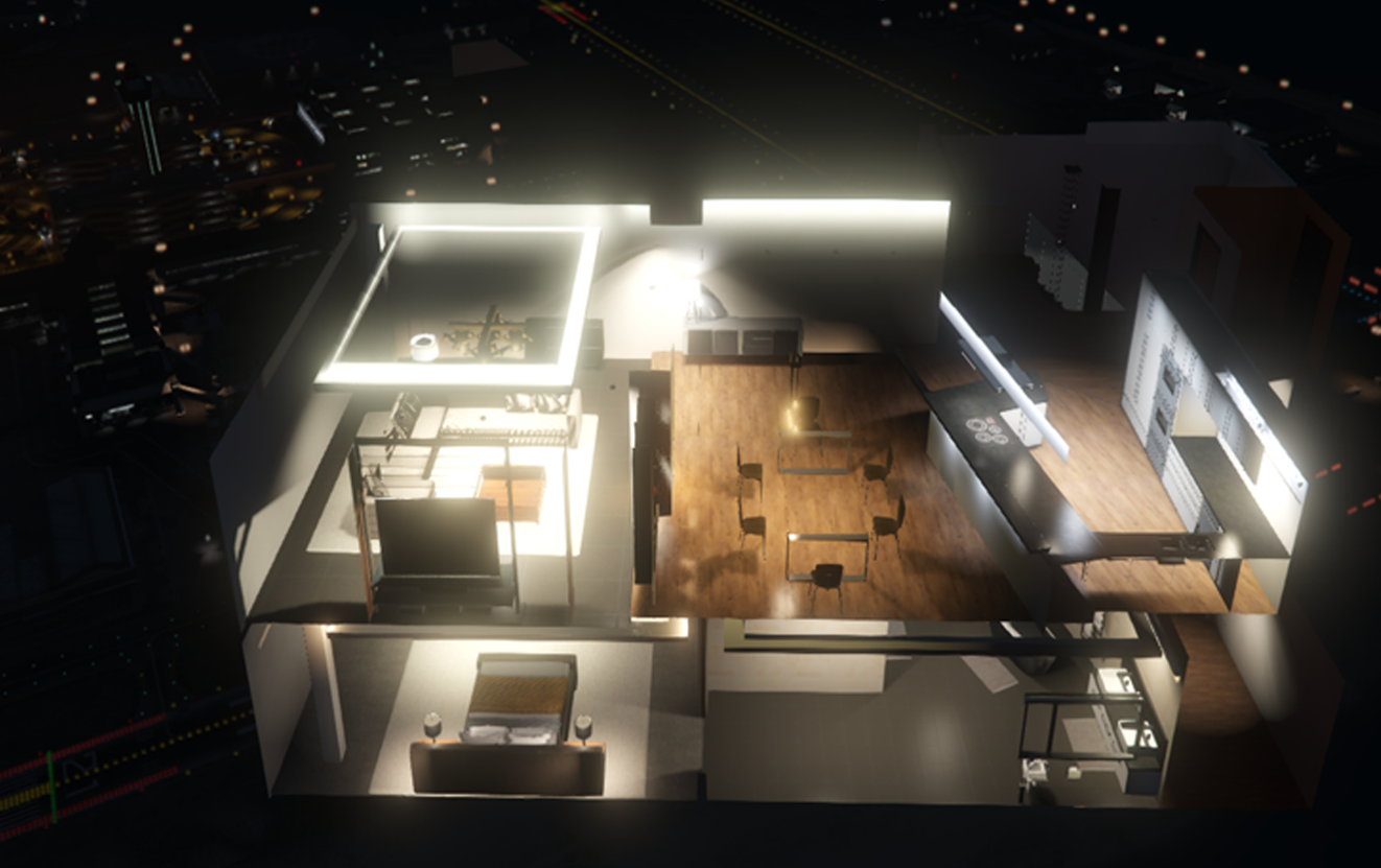 Max Creations | FURNISHED INTERIOR SHELL PACK OF 4