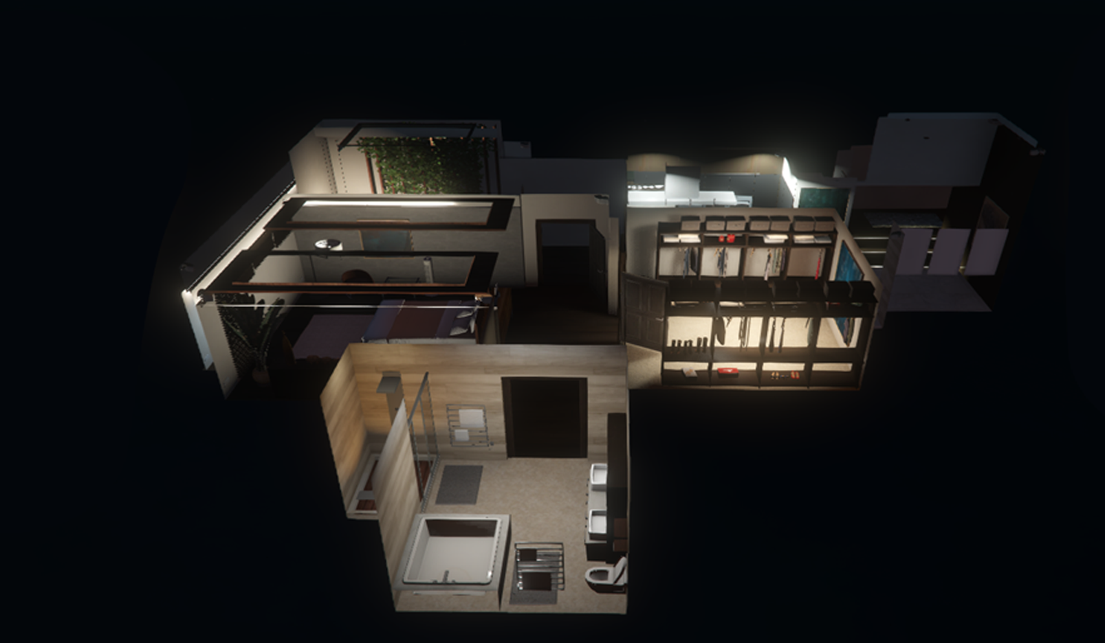 Max Creations | FURNISHED INTERIOR SHELL PACK OF 4