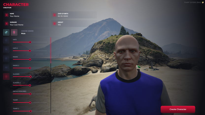 Fivem Character Creator Script – ESX/QBCore