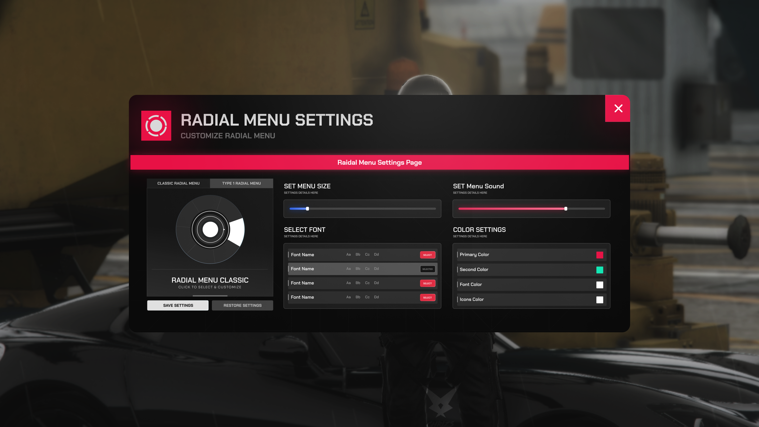 DebuX | [C][OPEN SOURCE] Radial Menu