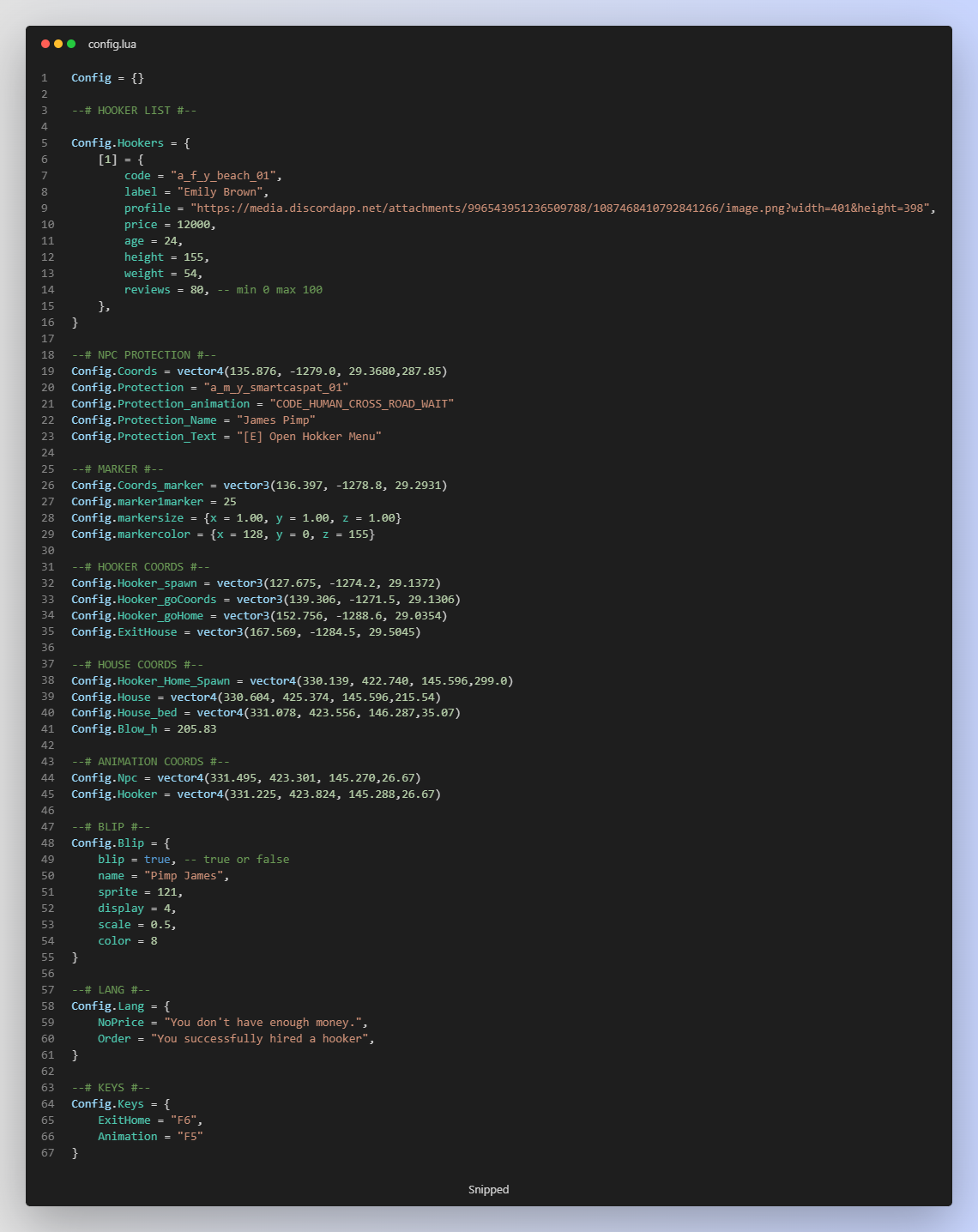 DebuX | [DISCOUNT][ESCROW] HOOKER SCRIPT