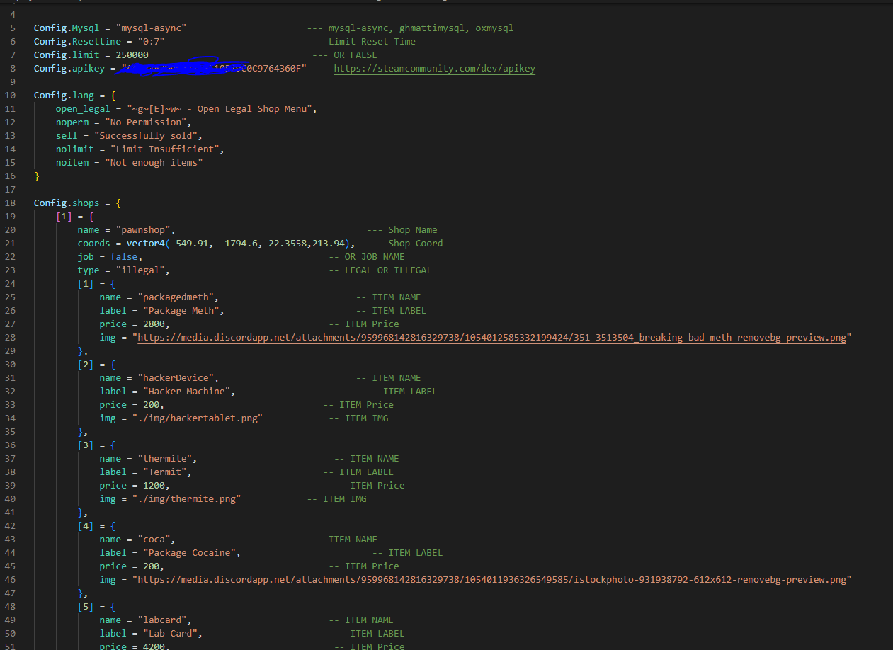 DebuX · Item Sell Shop (PawnShop)