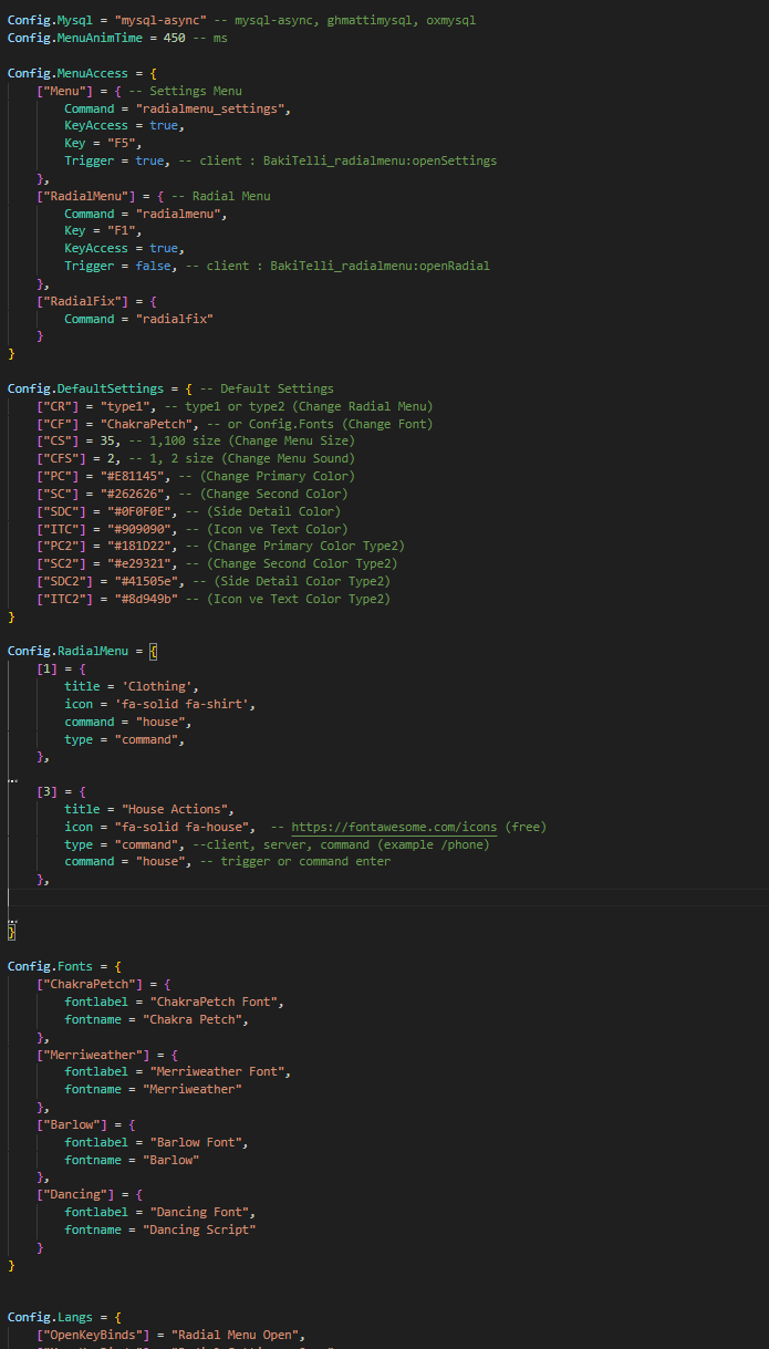 DebuX | [C][OPEN SOURCE] Radial Menu