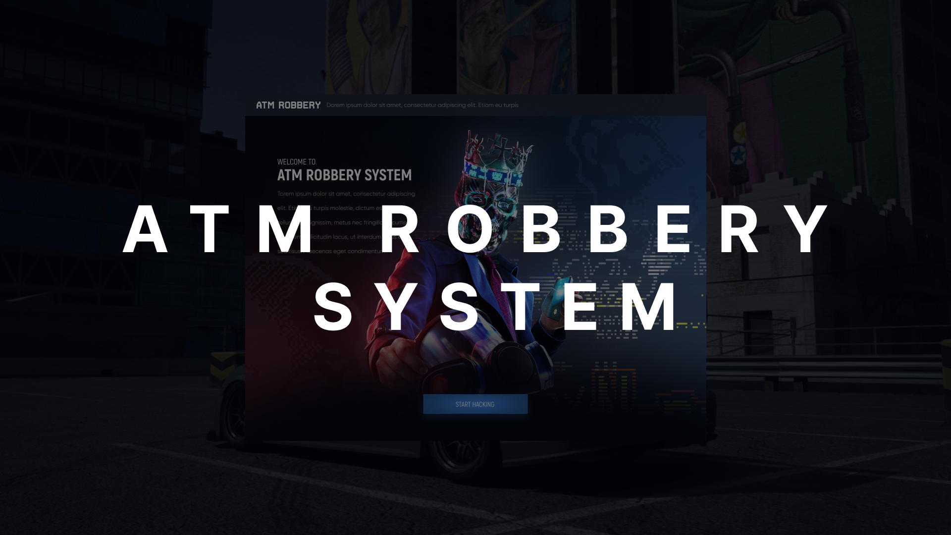 DebuX | [D][OPEN SOURCE] ATM Robbery