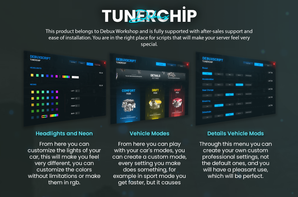 DebuX · [F] TUNER TABLET