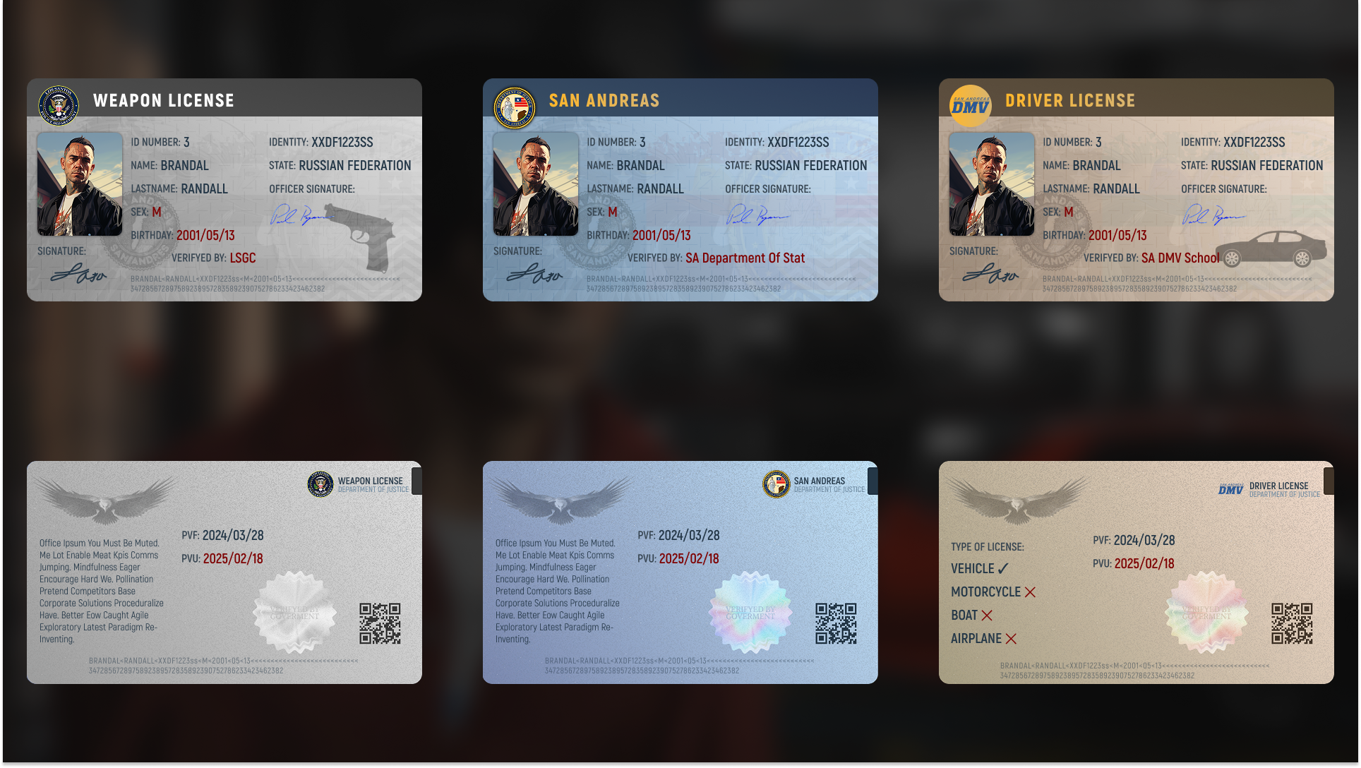 DebuX · Metadata ID Card