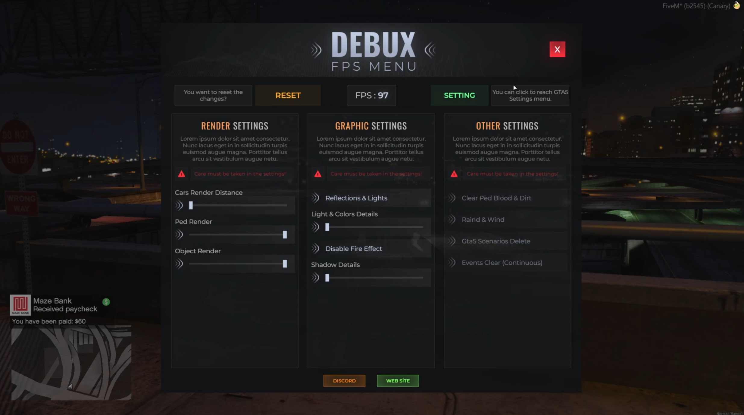 DebuX | [C][OPEN SOURCE] FPS MENU V2