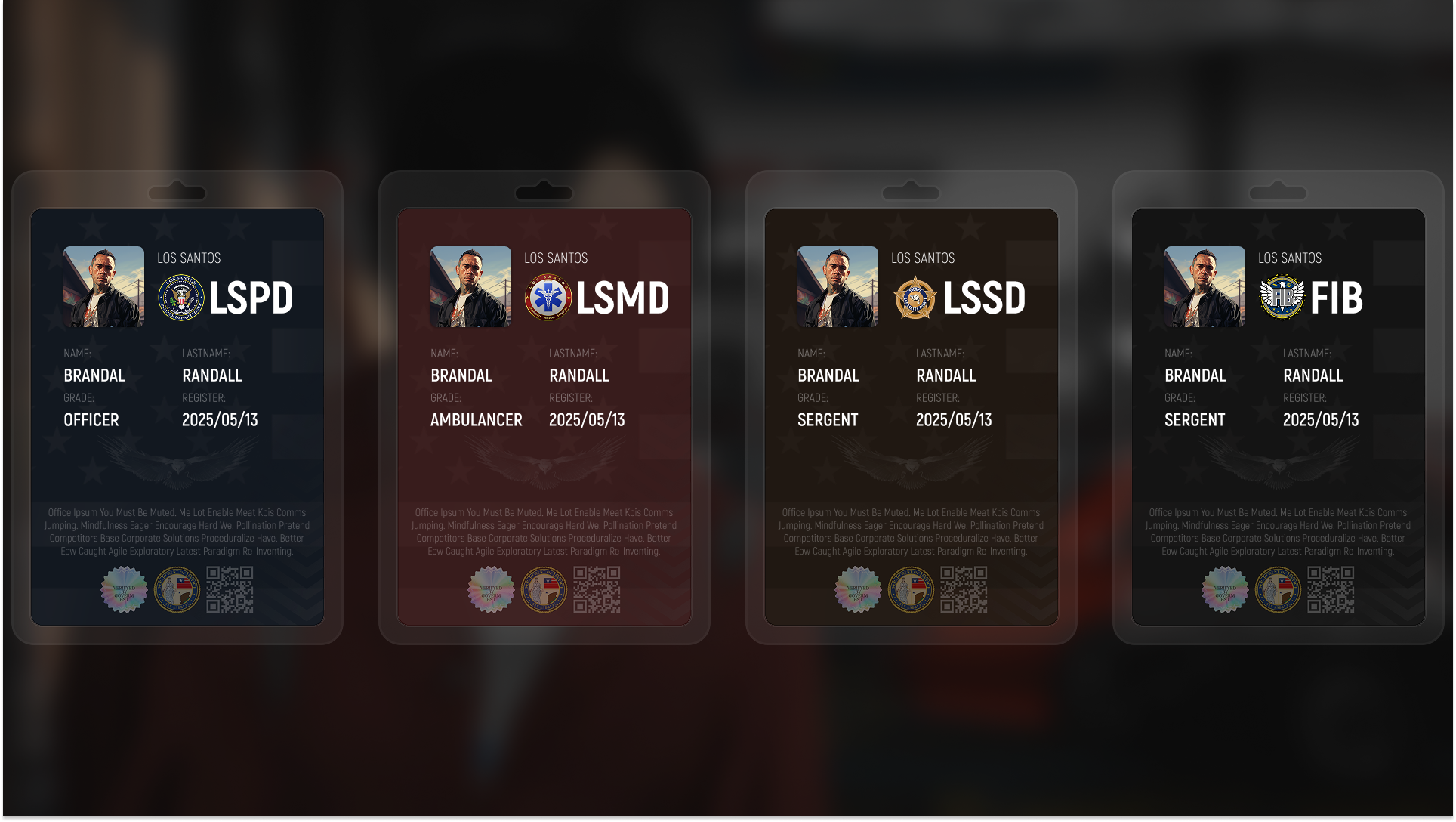 DebuX · Metadata ID Card