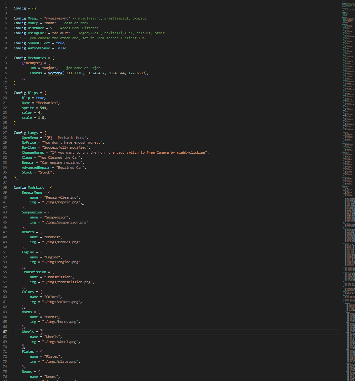 DebuX · [F] Mechanic Script