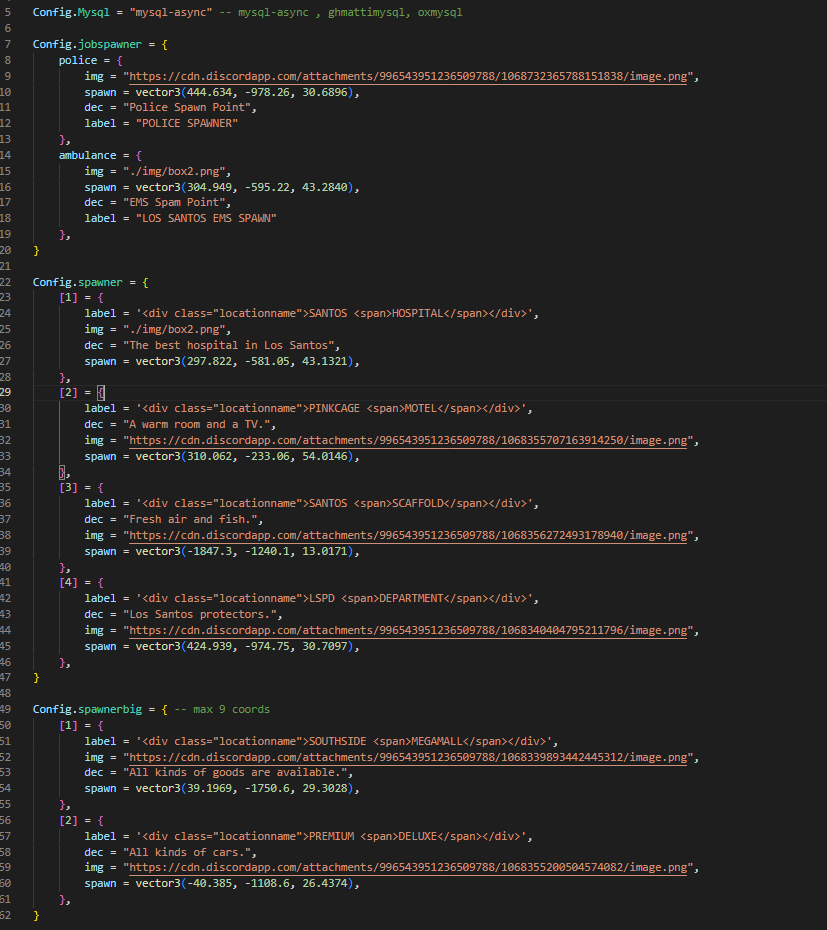 DebuX | [OPEN SOURCE] Spawn Selector V2