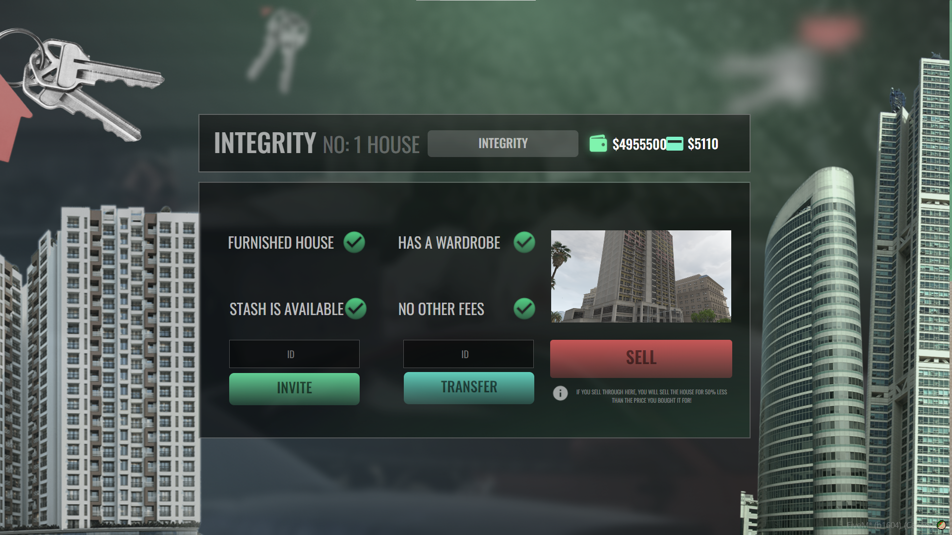 DebuX · APARTMENT SYSTEM
