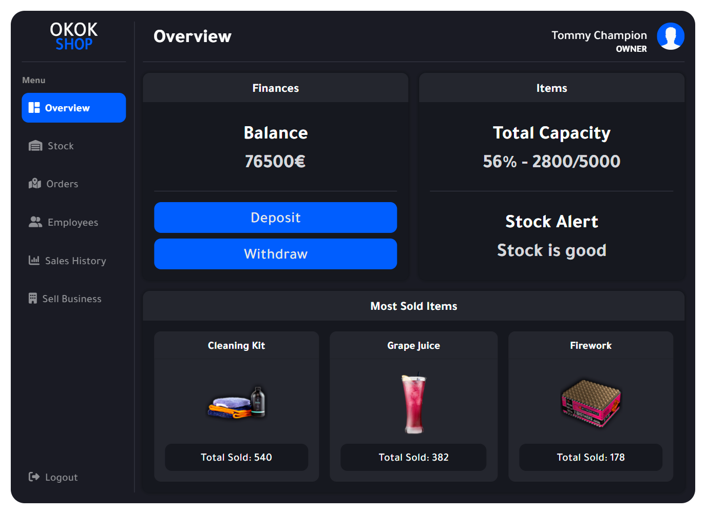 okok Scripts | okokShop [QB]