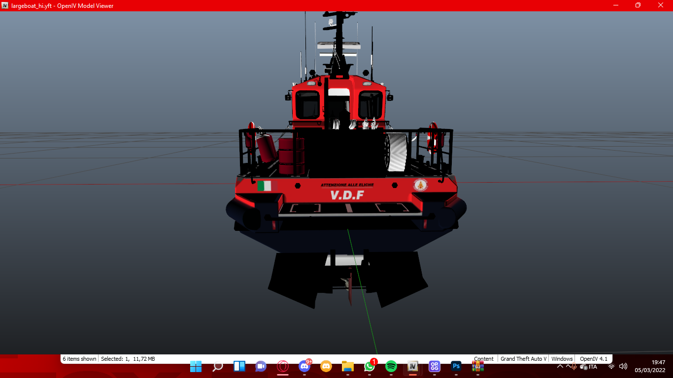 FiveM Customs | [BOAT] Barca VVF - by 𓂀 Renfox™#0102