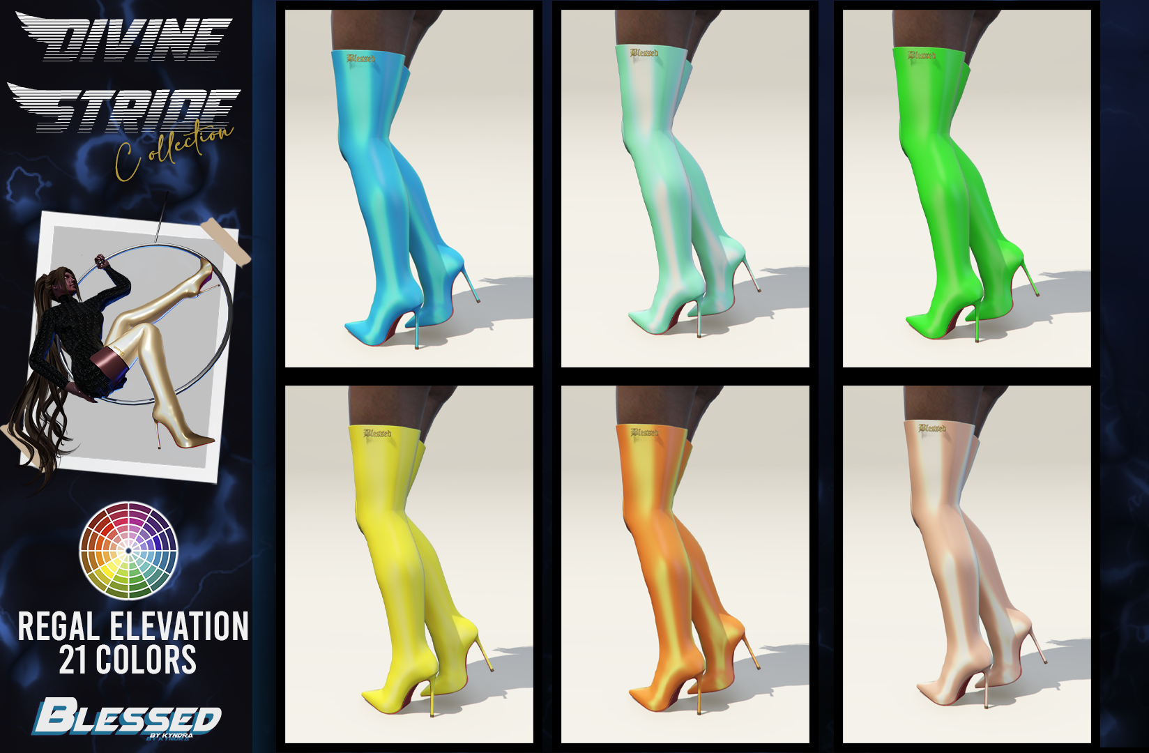 KYNDRA FIVEM MAPS AND CLOTHS STORE | Divine Stride Heels Package