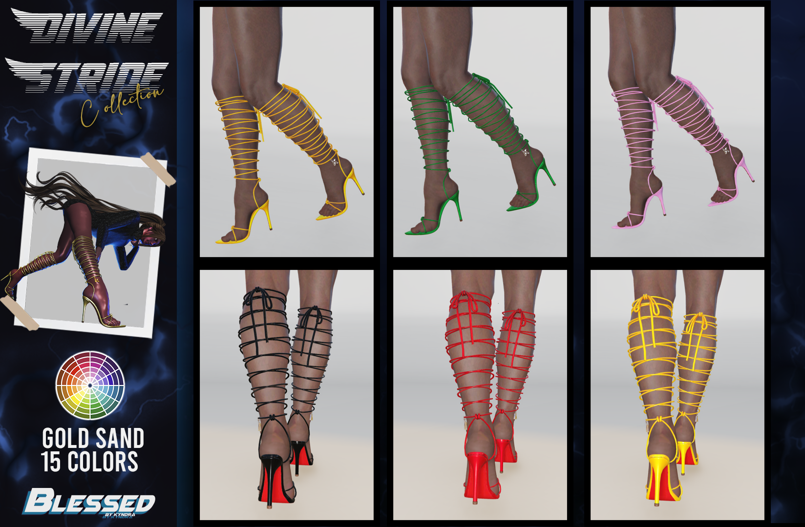KYNDRA FIVEM MAPS AND CLOTHS STORE | Divine Stride Heels Package