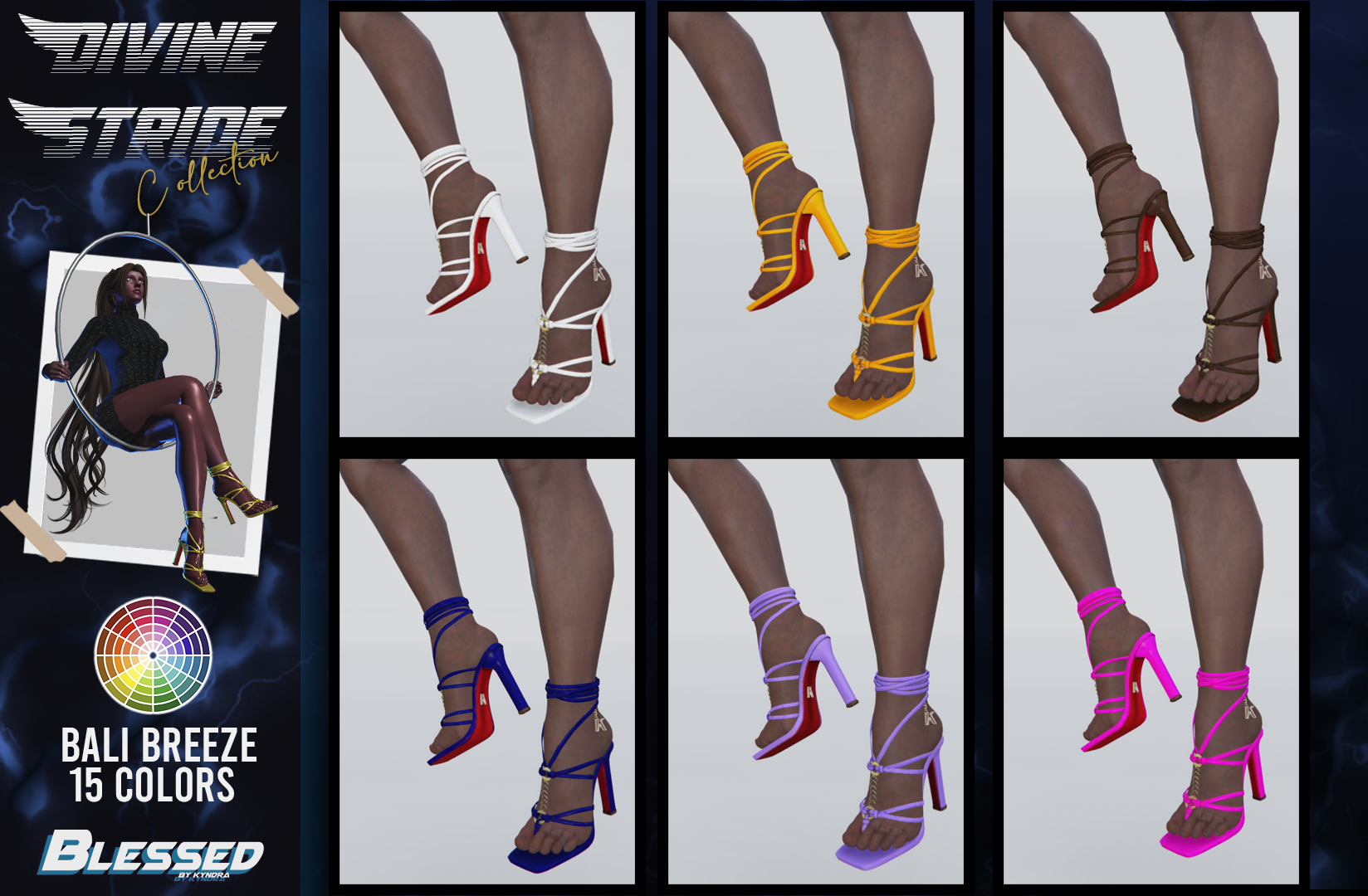 KYNDRA FIVEM MAPS AND CLOTHS STORE | Divine Stride Heels Package