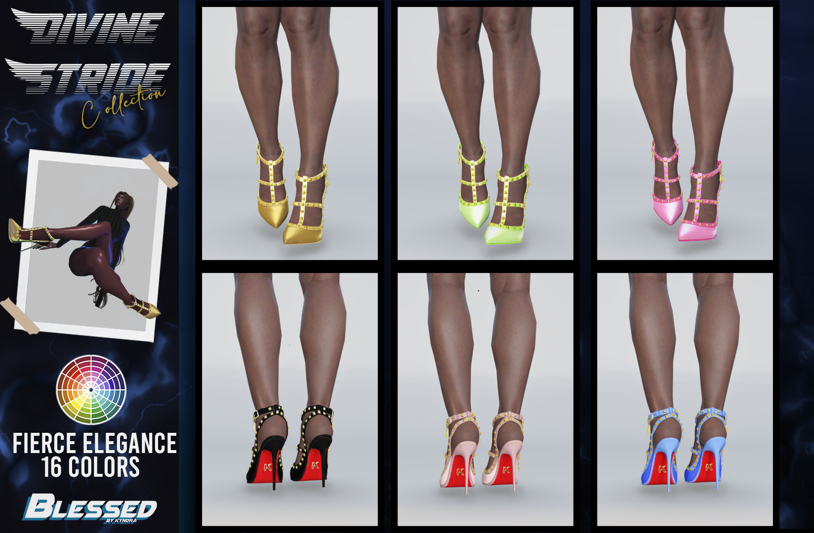 KYNDRA FIVEM MAPS AND CLOTHS STORE | Divine Stride Heels Package