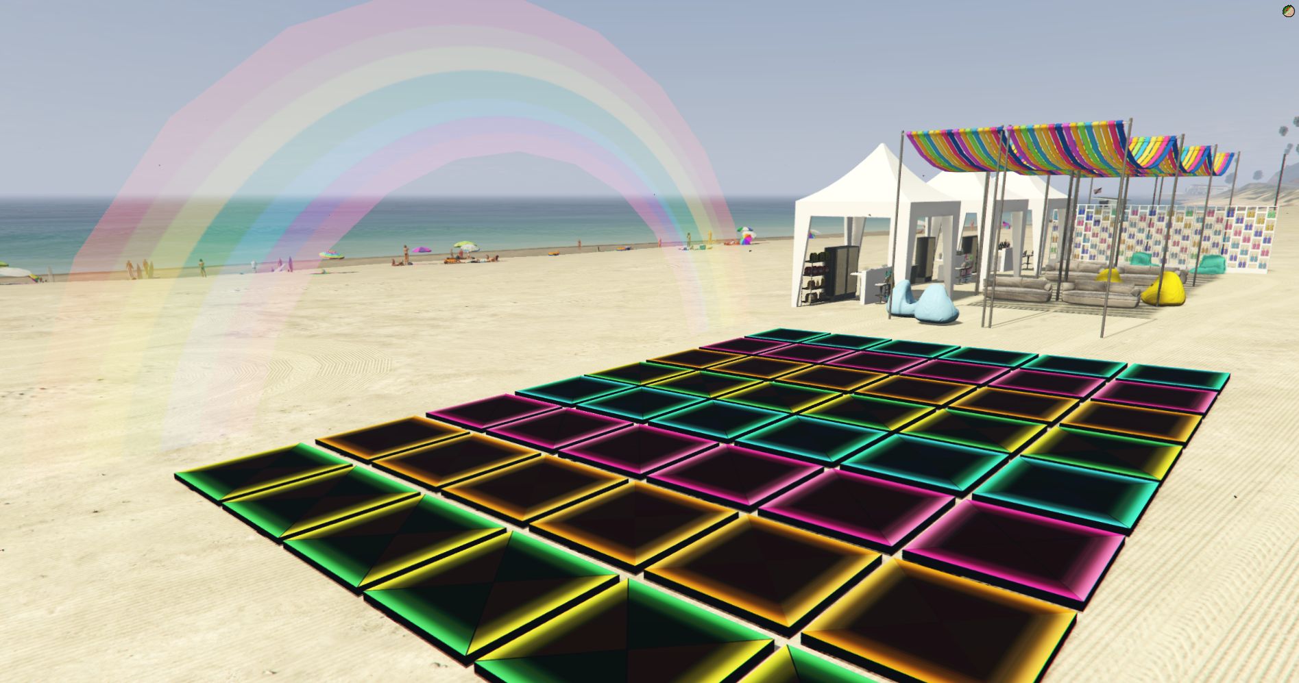 KYNDRA FIVEM MAPS AND CLOTHS STORE | CARNAVAL PARTY MAP