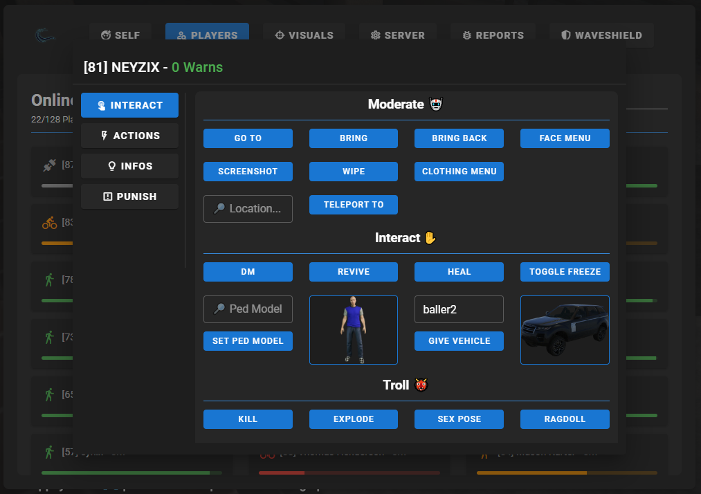 WaveResources | Admin Menu