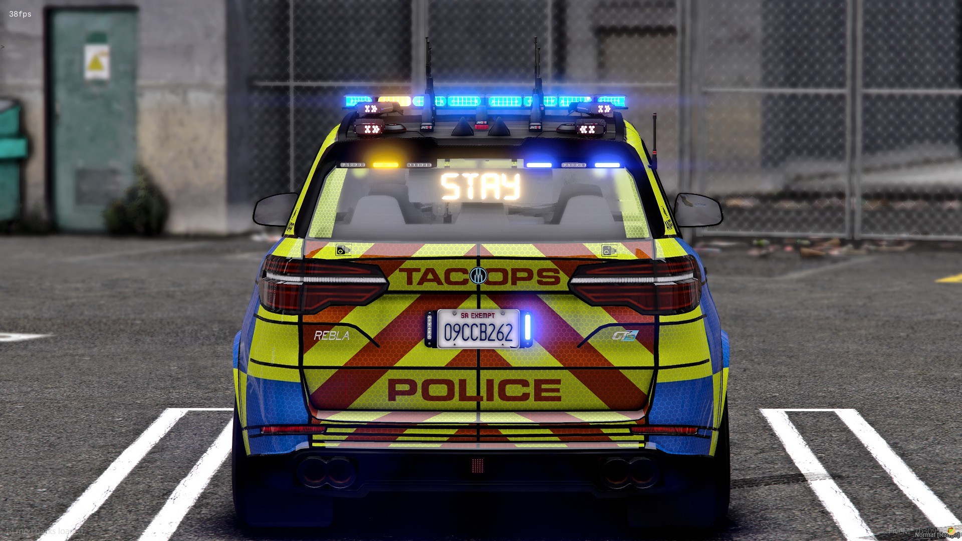 Jakers · UK Police Rebla GTS
