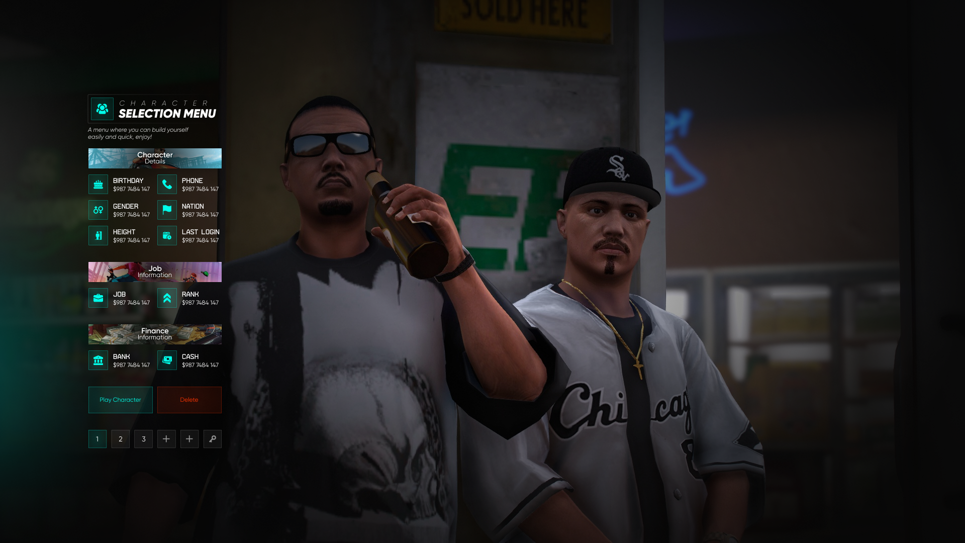 0RESMON | 0R-Customizable Multicharacter v3 All in one Open Source | mbl