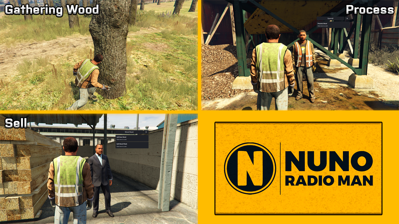 Nuno Radio Man Scripts | Lumberjack