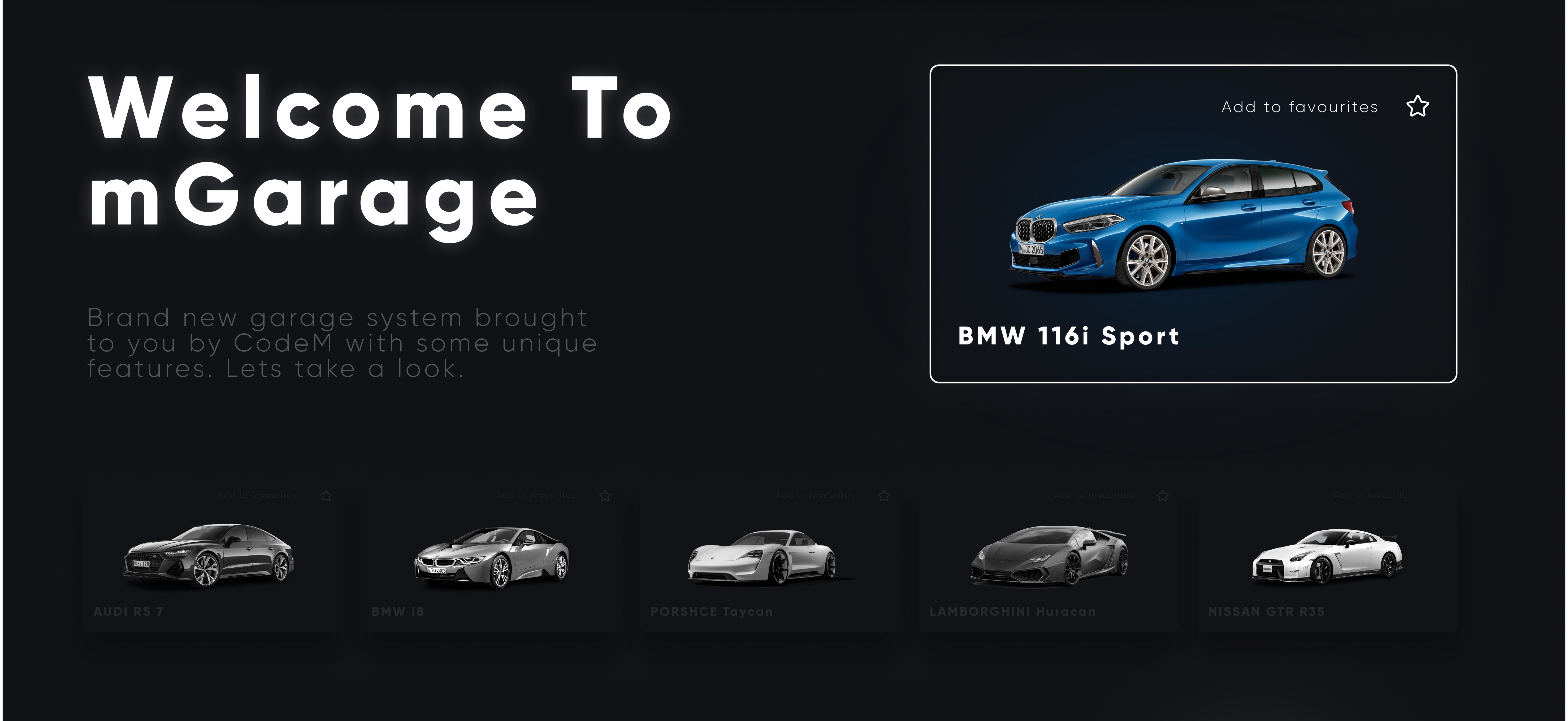 mGarage | CodeM