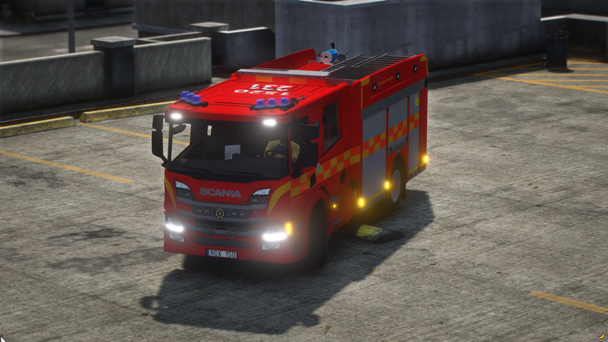 NM-modding | Scania Släckbil Original