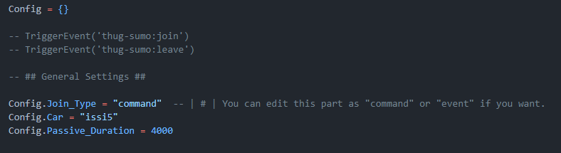 Thug Studios | Thug Sumo + Map [STANDALONE]