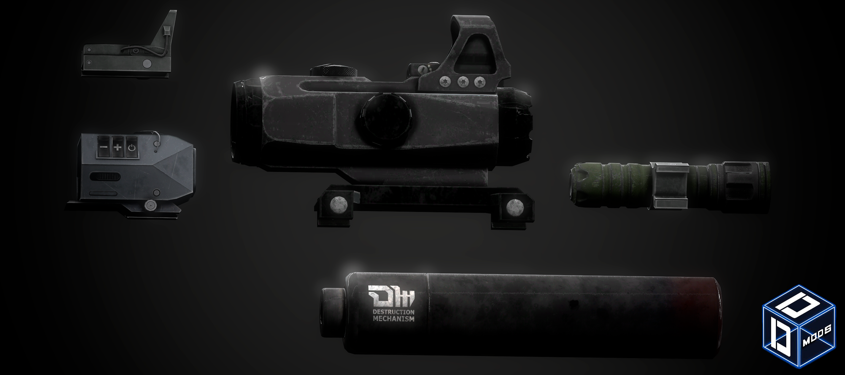 DearestMods | [CyberPack] CYBER GUNS