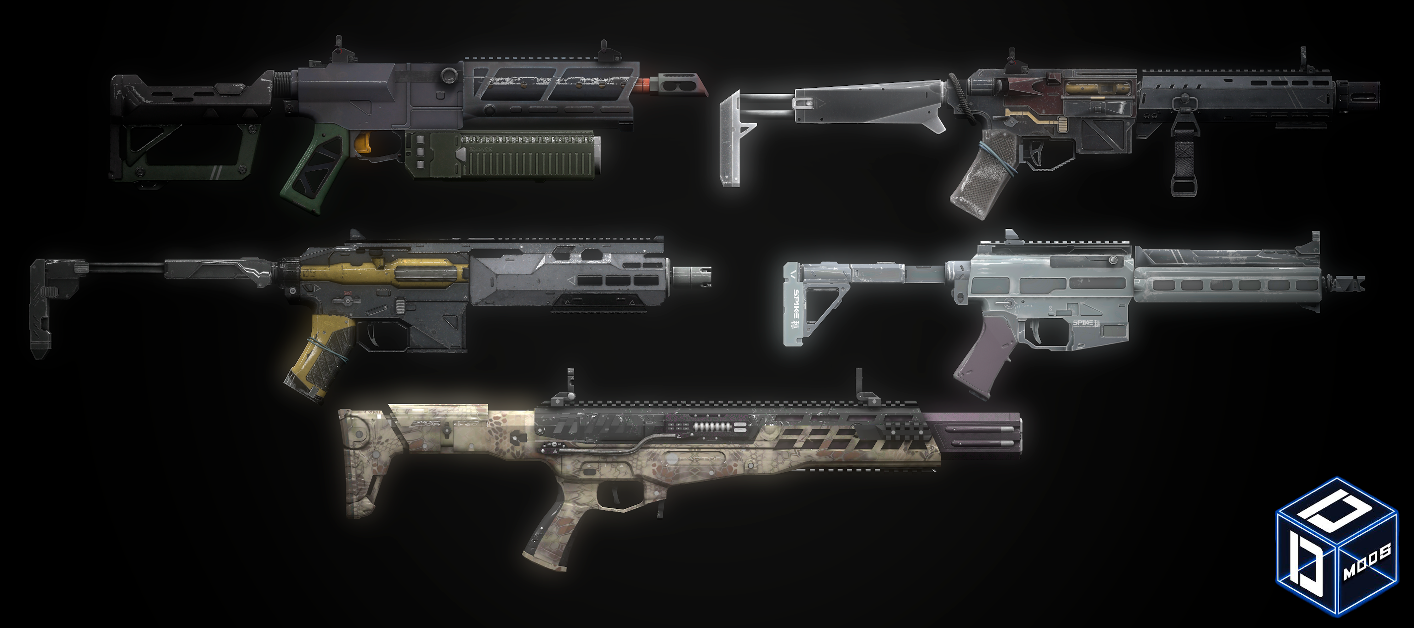DearestMods | [CyberPack] CYBER GUNS