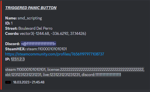 smd_scripting | [ESX] [QBCore] [PAID] SMD_Panicbutton