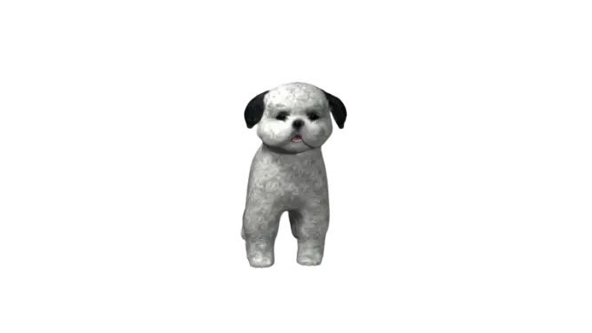 cDev | Standalone Dog – Bichon (Small)