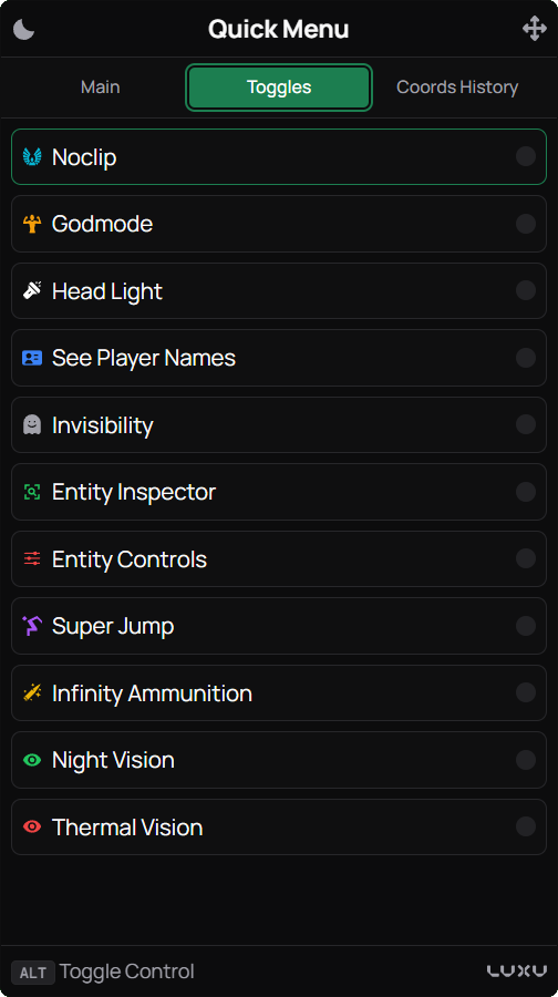 Luxu · Luxu Admin v2.0