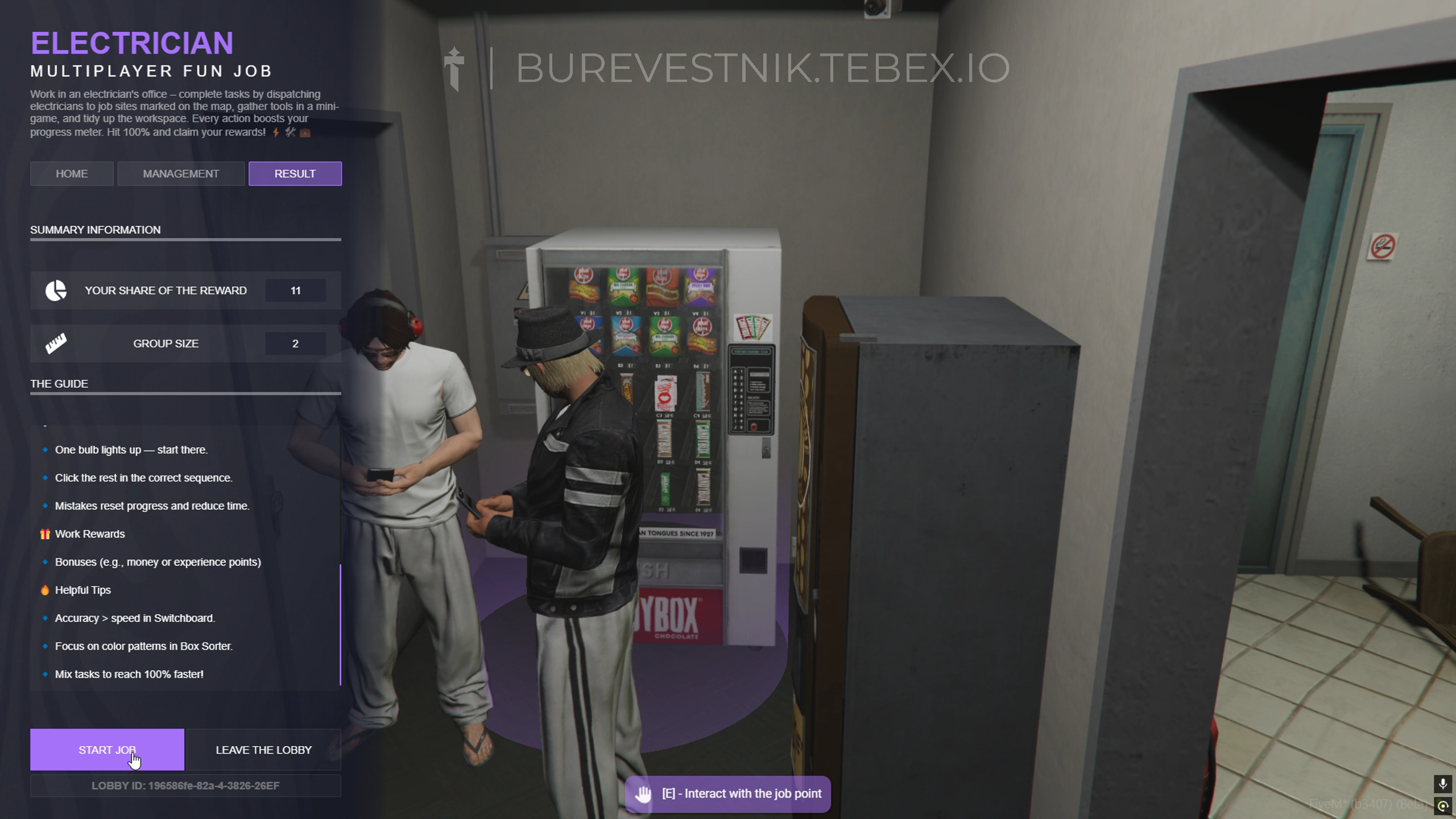 Burevestnik | Multiplayer electrician job